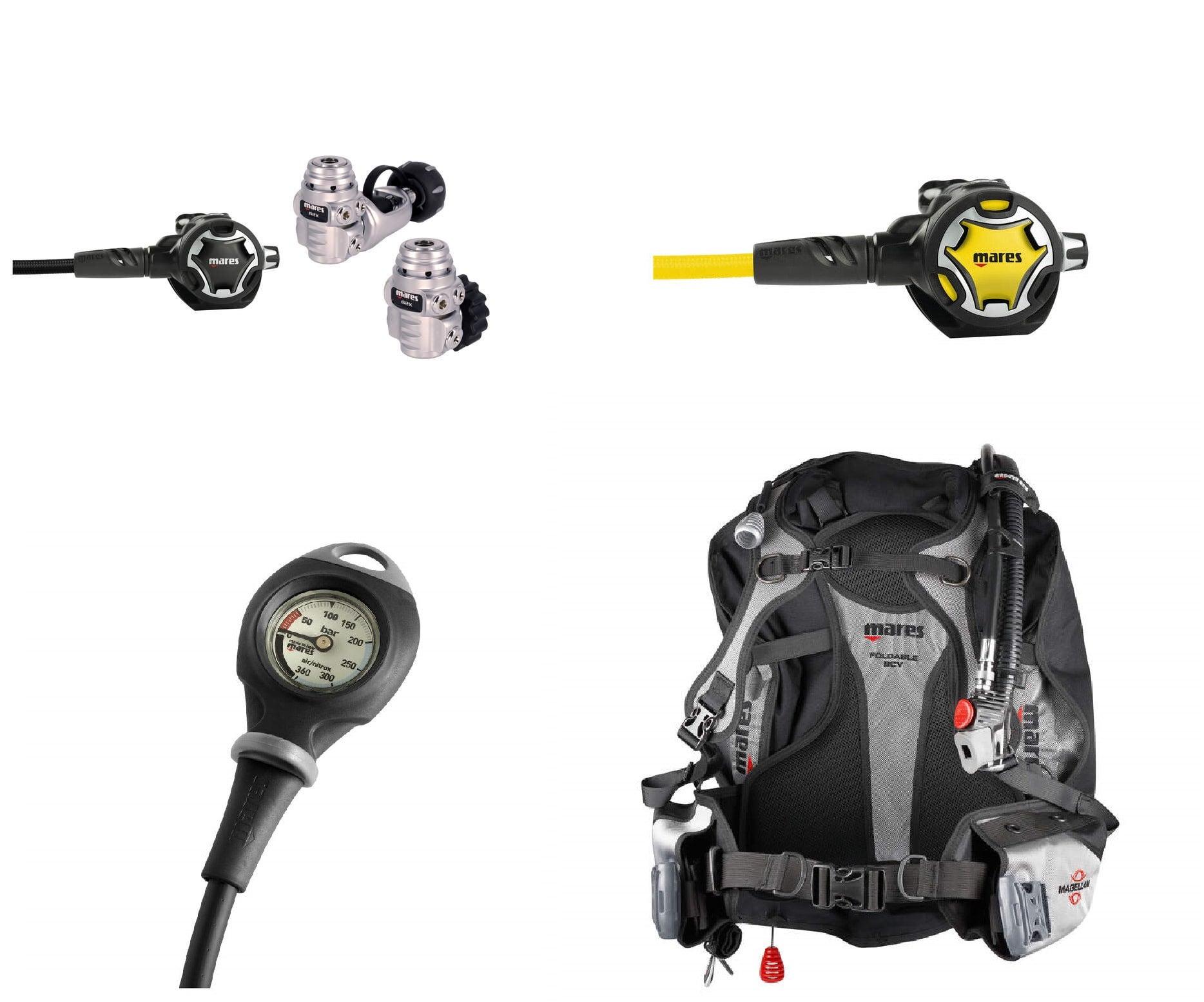 Mares Magellan BCD and Regulator Package | Freedom Diving