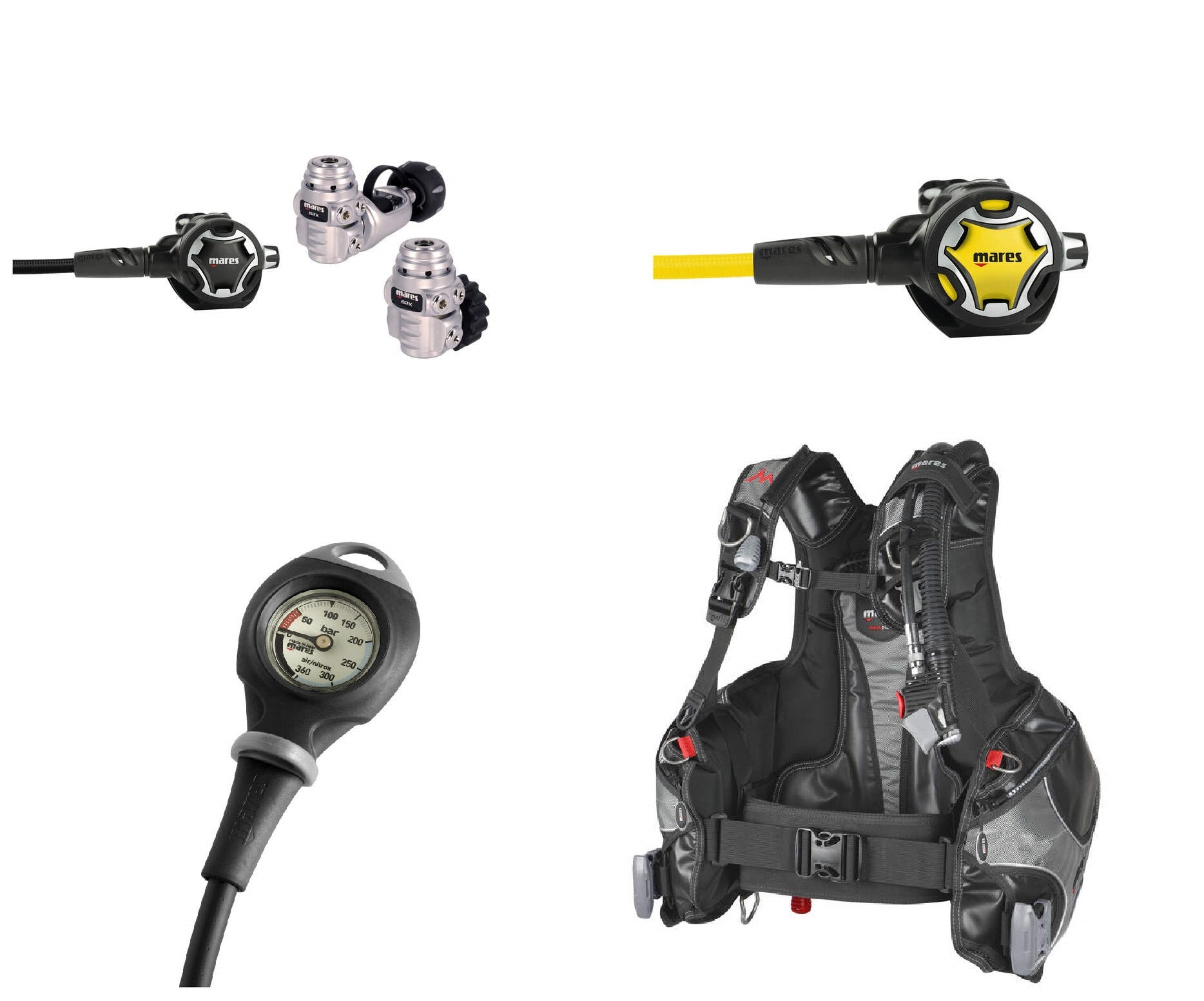 Mares Rock Pro BCD and Regulator Package | Freedom Diving