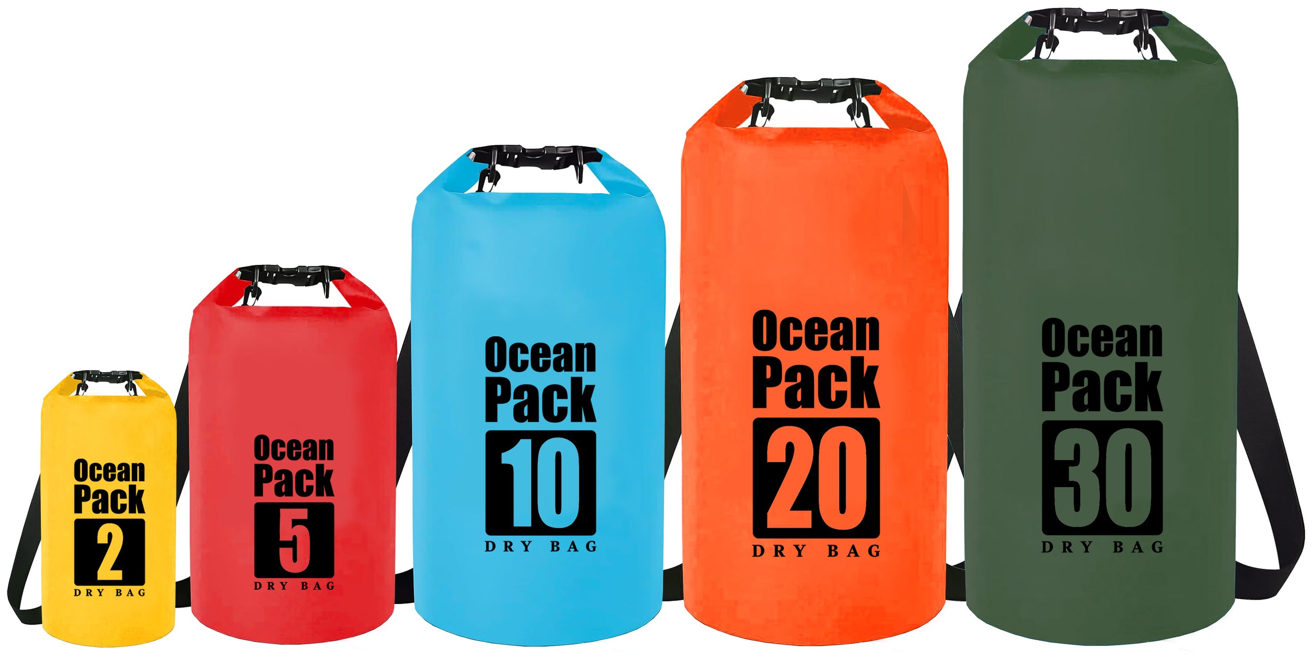 OCEAN PACK Waterproof Roll-Top Dry Bag | Freedom Diving